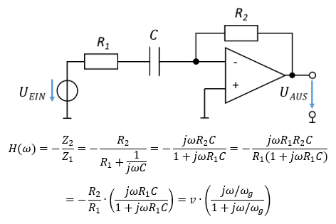 6-Messtechnik-Filter-Hochpass-aktive-Schaltung-OP-1 – Lerninhalte und ...